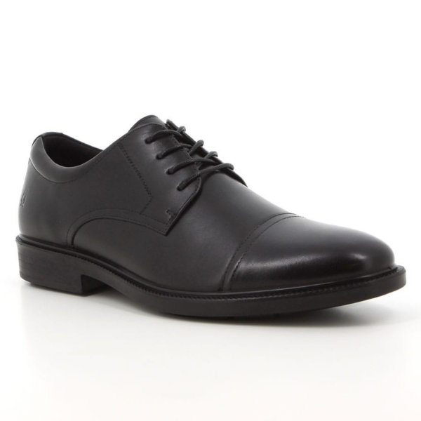 HUSH PUPPIES/REGGIE BLACK 01004 | Gaby's Gear